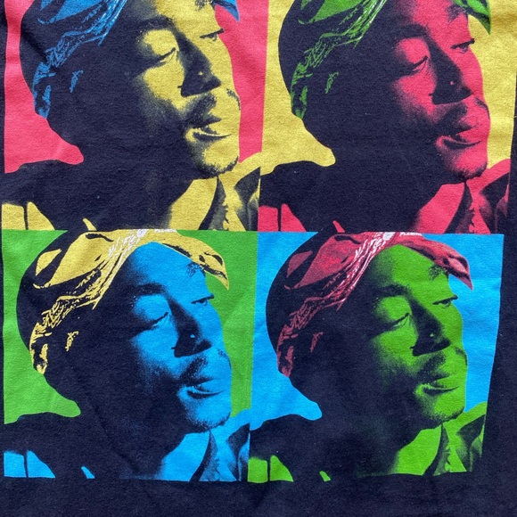 Shirts | Tupac Shakur T Shirt Mens Xl Andy Warhol 2pac Rap Tee | Poshmark